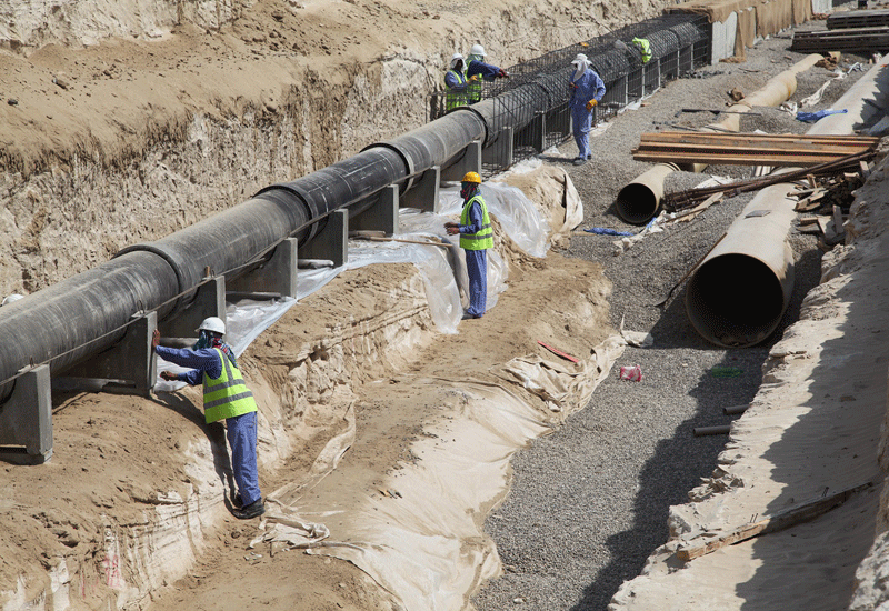 Paew Completes Phase 1 Of Al Ghubrah Pipeline Utilities Middle East